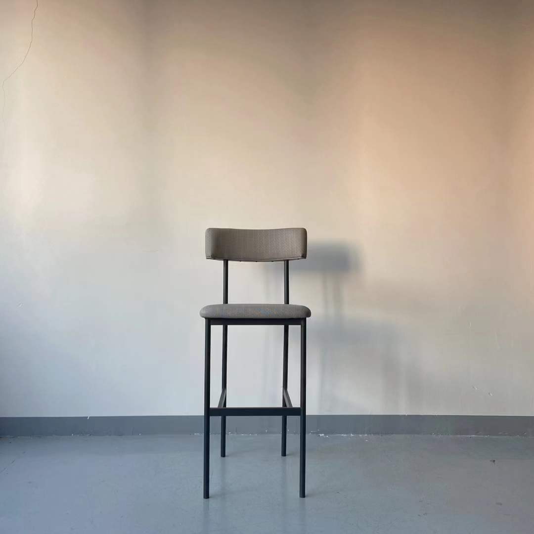 SOF upholstered metal barstool
