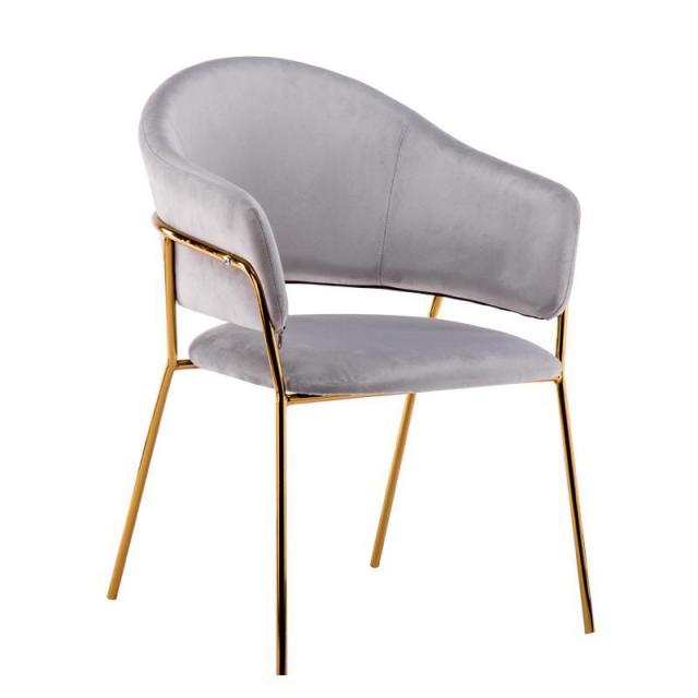 stainless steel dining chair