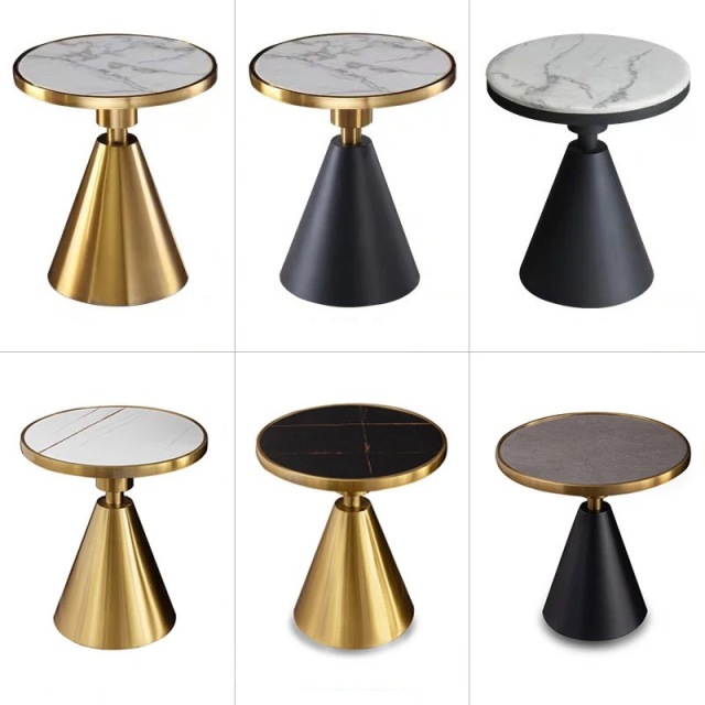 round sintered stone dining table SOF-T20