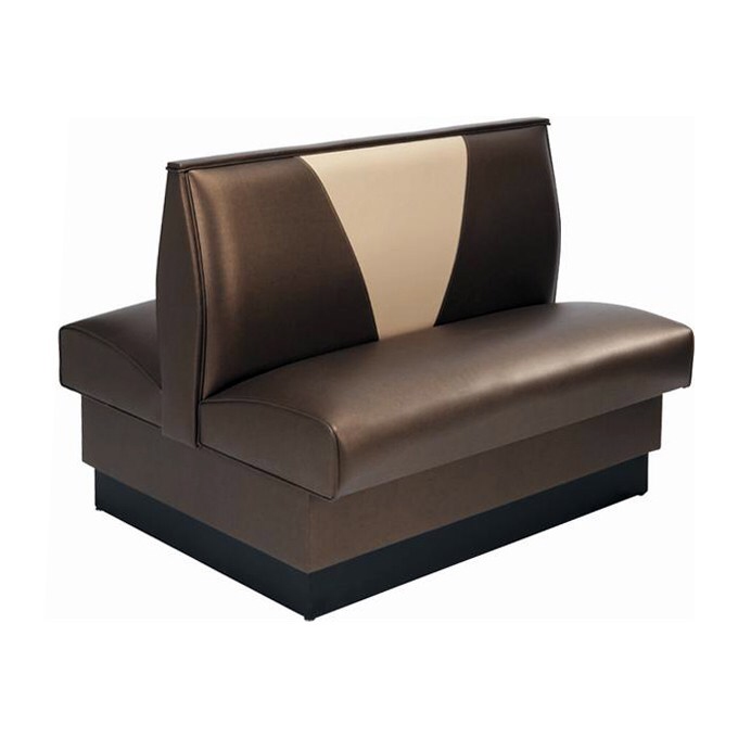 SOF 1950s American Retro Double-Sided Booth Sofa for Restaurants