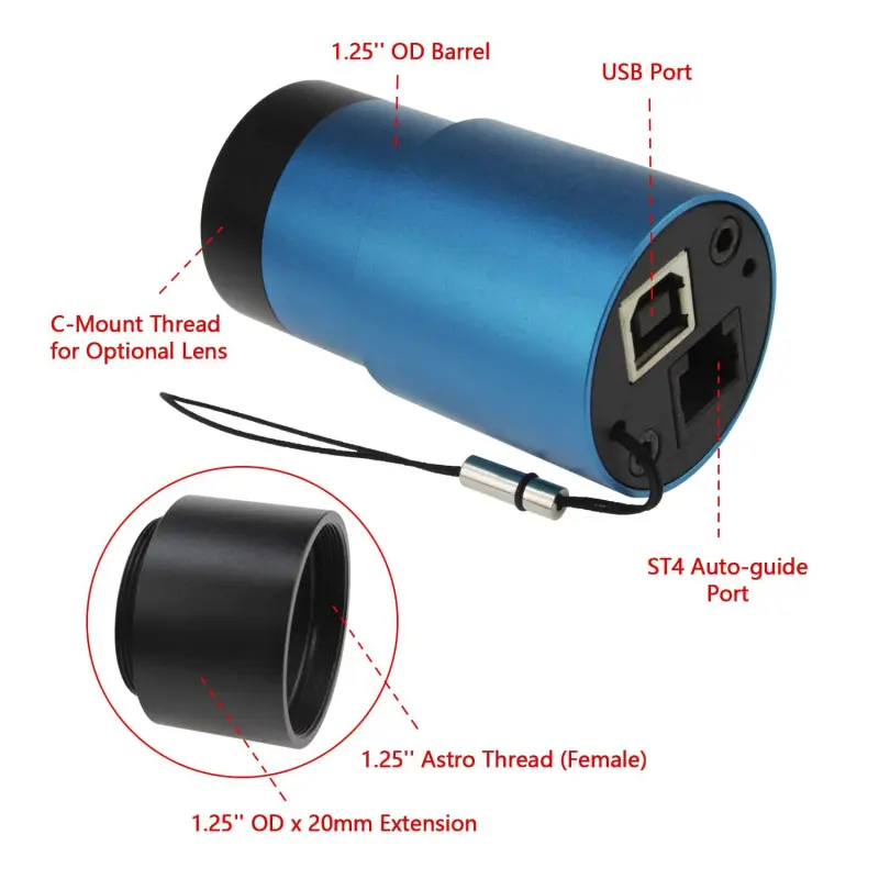 Astromania SGCMOS Series Telescope CMOS Camera - Great camera for auto ...