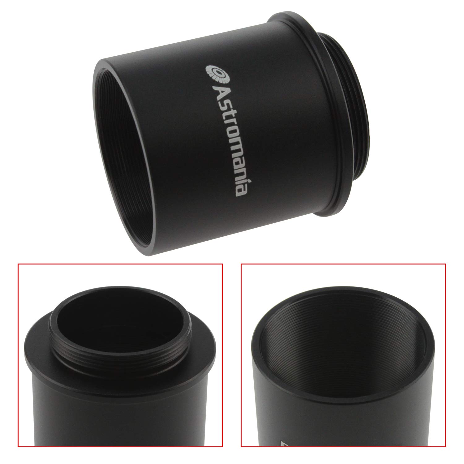 Astromania C Mount To 1.25" Video Camera Barrel Adapter Telescope ...