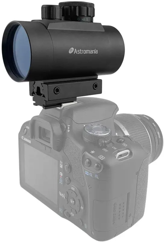 Astromania 1X40RD Reflex Red Green Dot Sight lighted Scope Mount to fix ...