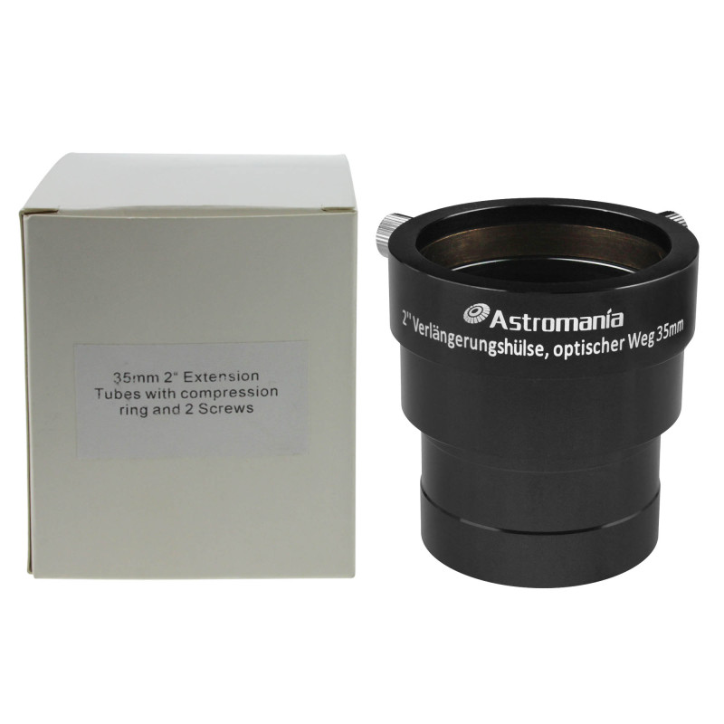 Astromania 2-Inch Telescope Eyepiece Extension Tube Adapter - Optical ...