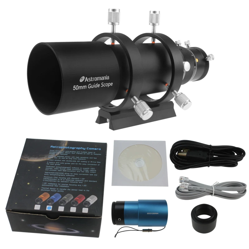 Astromania Camera Easy Autoguiding Set50 - the key to successful ...