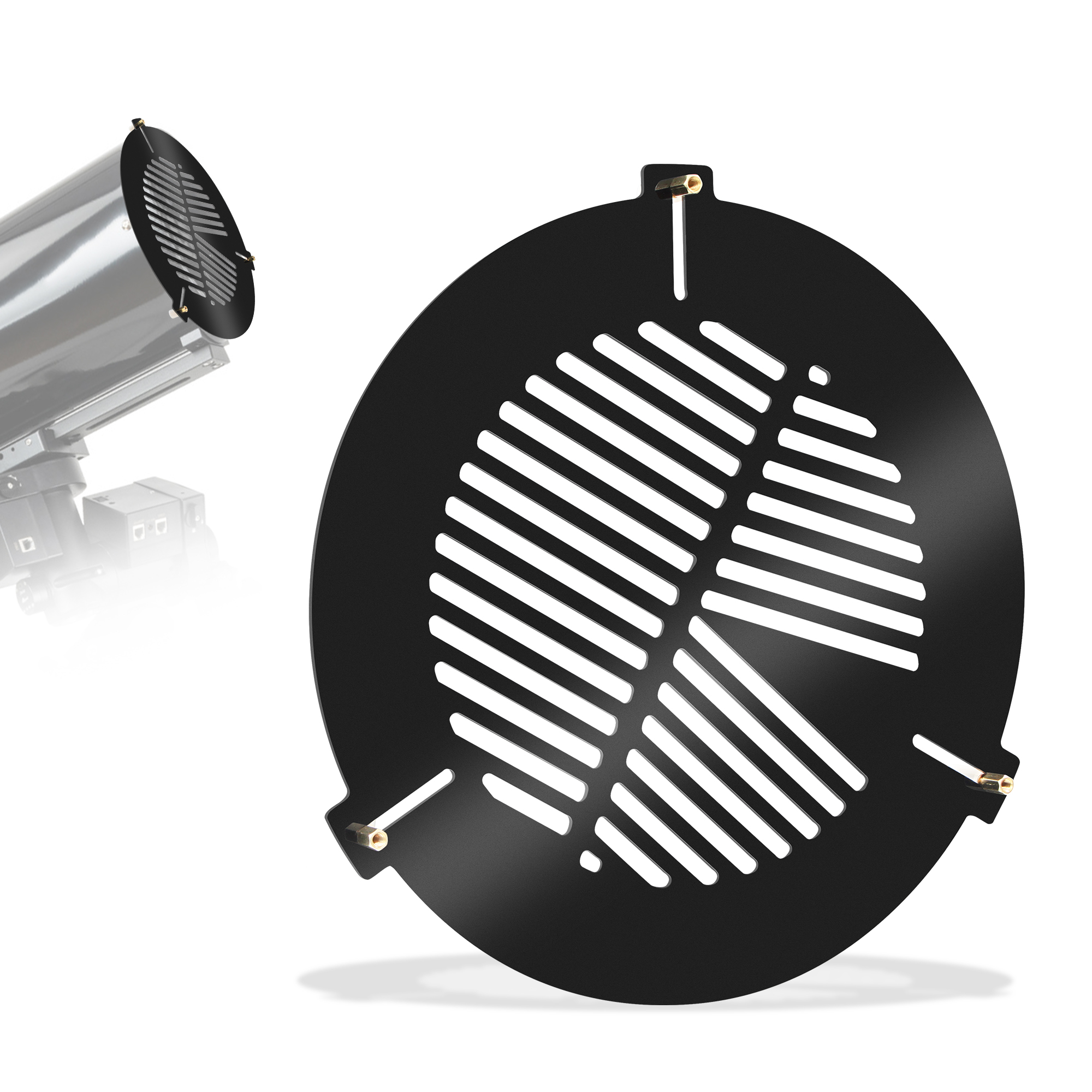 Astromania Bahtinov Mask Focusing Mask for Telescopes - FM140mm for a ...