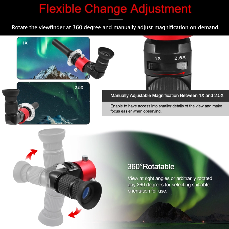 telescope viewfinder alignment