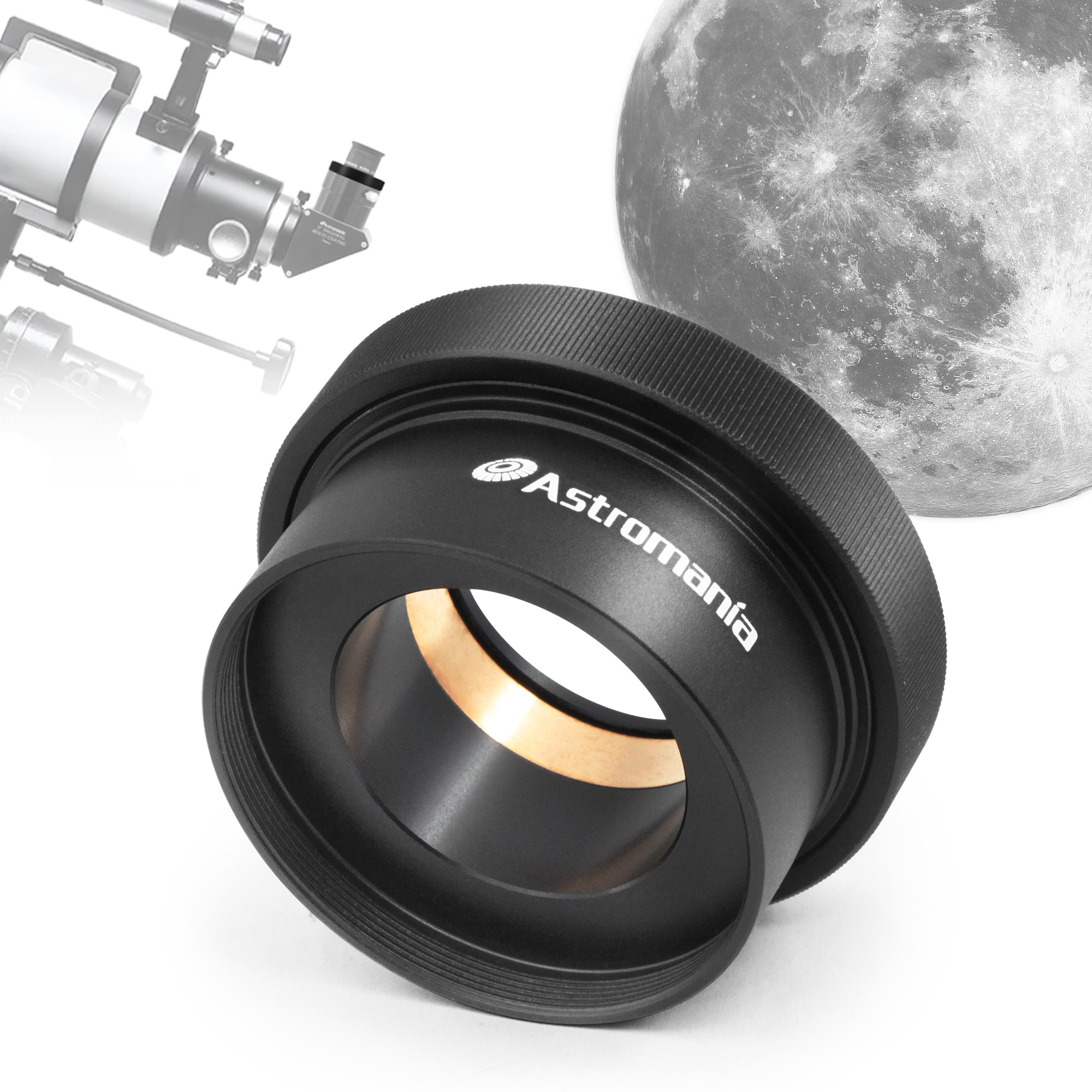 Astromania 2 inch to 1.25 inch Twist-Lock Eyepiece Adapter for ...