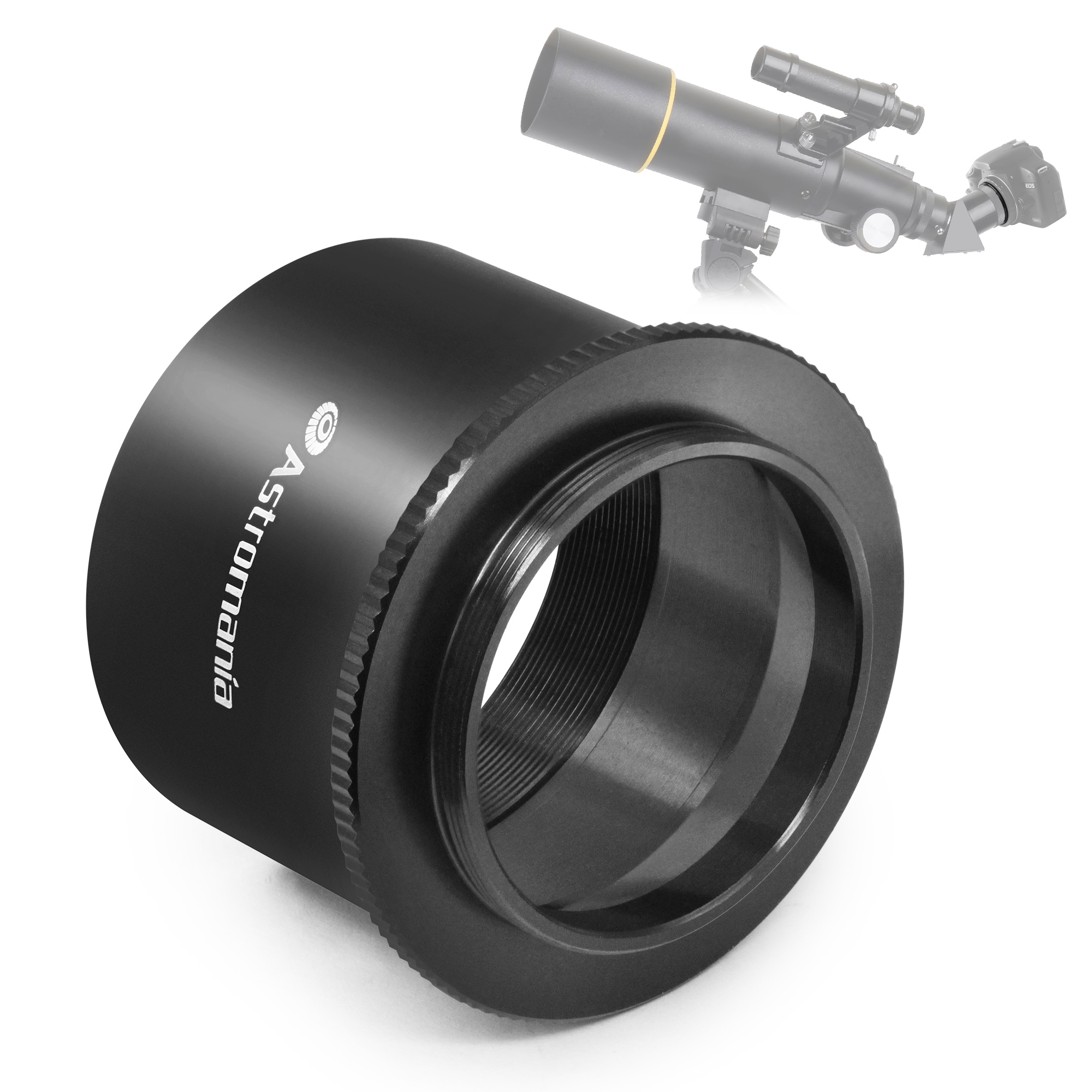 Astromania 2" T2 Focal Telescope Camera Adapter for SLR/DSLR Cameras ...
