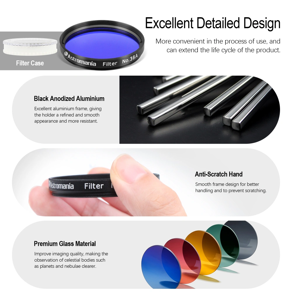 telescope blue filter