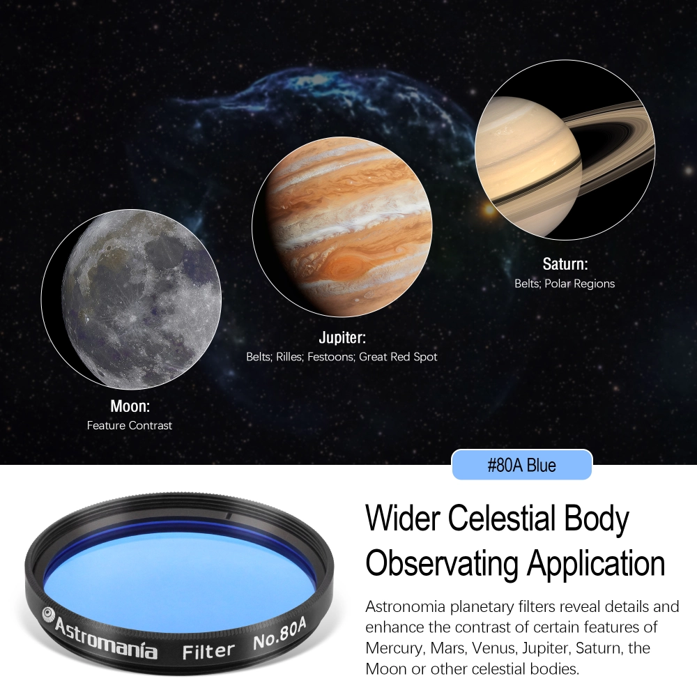 telescope blue filter