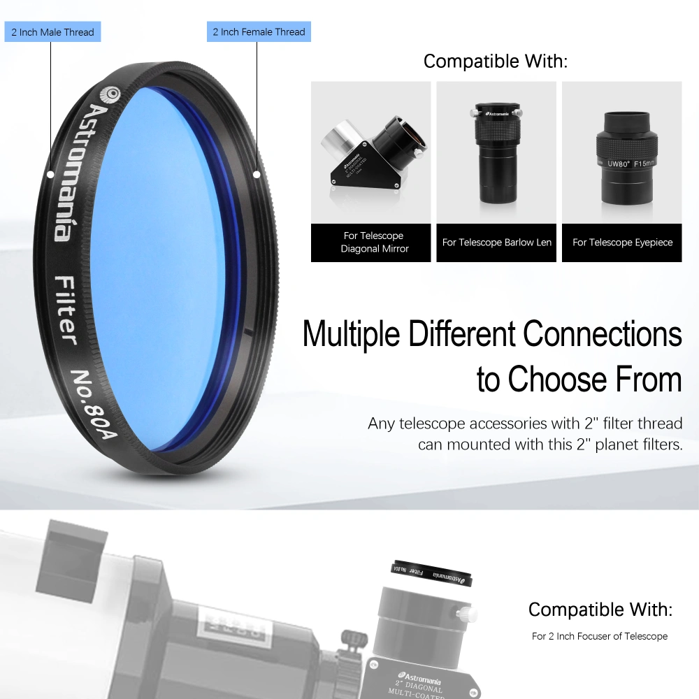 telescope blue filter
