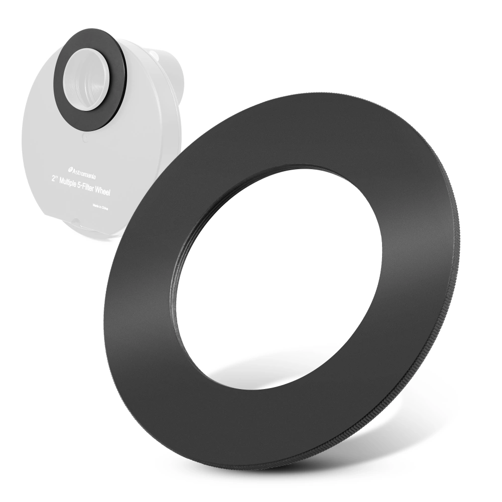 Astromania M48x0.75 Female Rotation Lock Ring Telescope Adapter, Metal ...