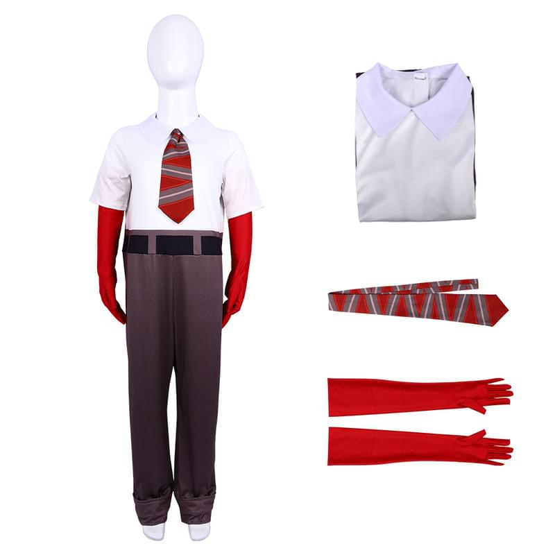 Boy Anger Cosplay Jumpsuits Halloween Costume