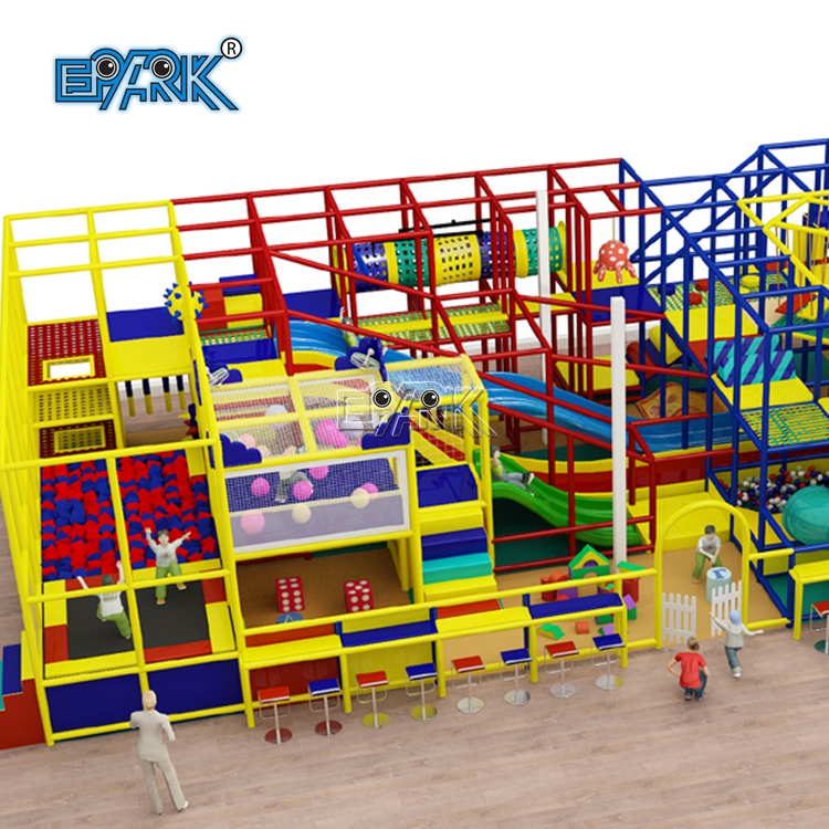 Children Playground Indoor Combination Playground Soft Ninja Warrior Course