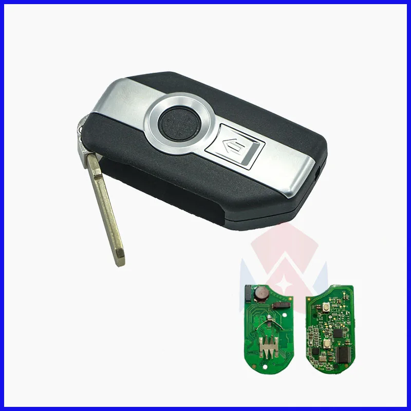 Motorcycle Smart Key 2 Buttons One-Click Keyless For BMW motorcycle ...