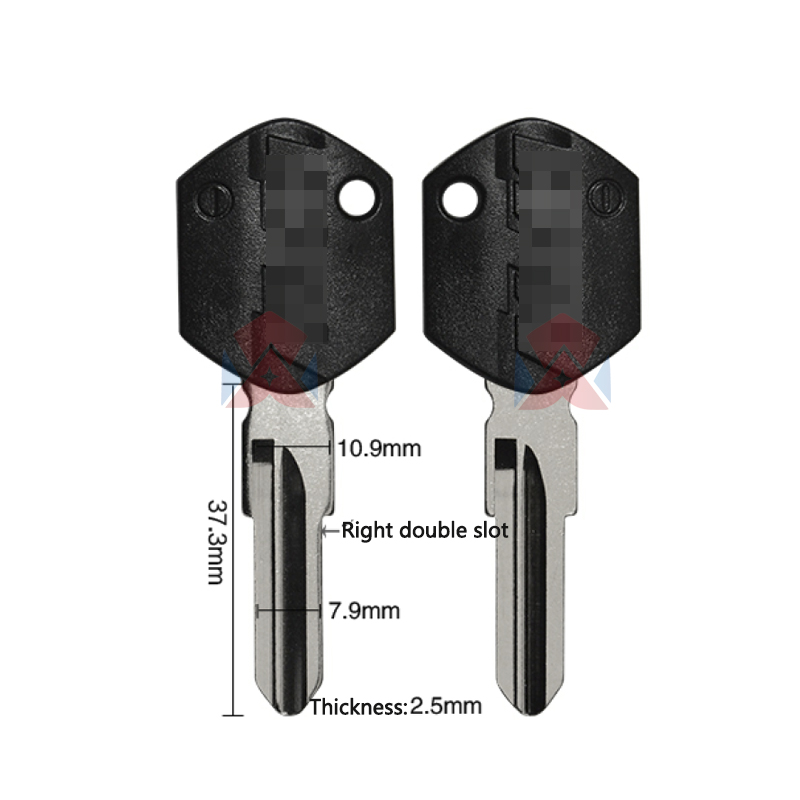 Motorcycle Uncut Blank Key For KTM Duke 125 250 390 690 motorbike racer ...