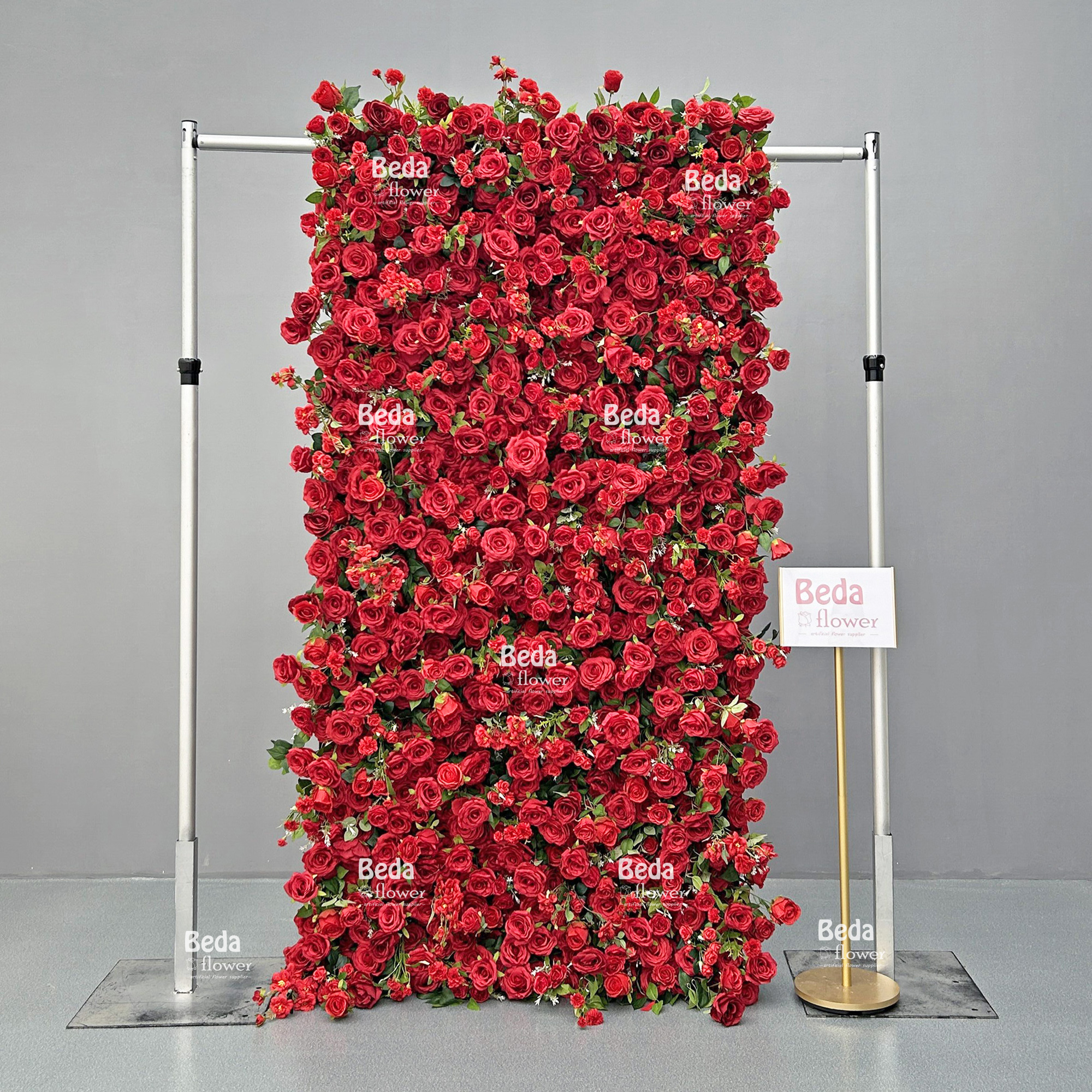 Beda flowers luxurious white silk flower wall. Perfect for weddings ...