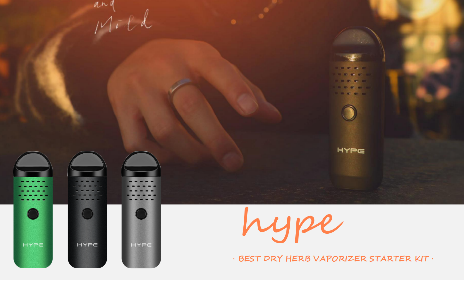 Folar Dry Herb Vaporizer - Hype mini vaporizer