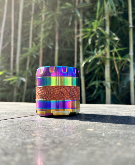 Grinder - Metal 01 Silicone + Zinc alloy (62mm*64mm Device, 5 layer)