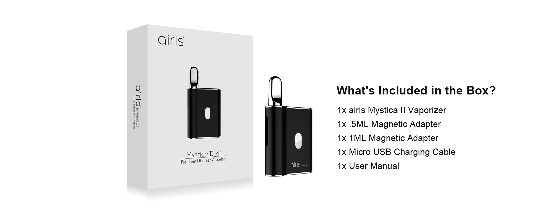 Airis Mystica II CBD battery