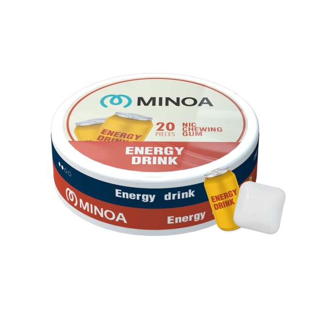 Minoa Nicotine chewing Gum pouches (20 pouches/can)