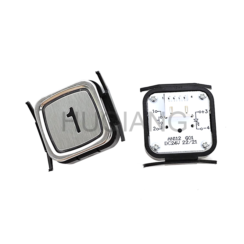 Elevator Push Button Cargo Elevator Square Button AN112G01 DC24V Cargo ...