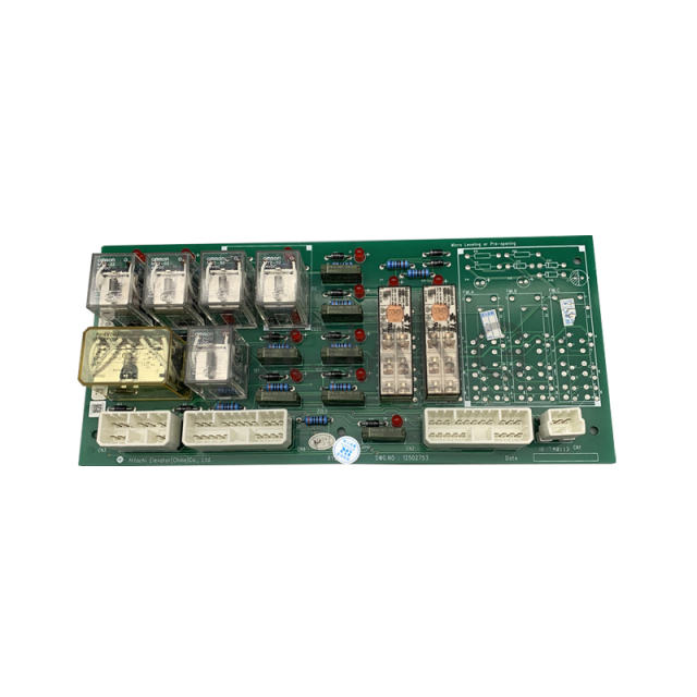 Hitachi Elevator Parts Elevator Relay Board PCB RYBD DWG.NO12502753