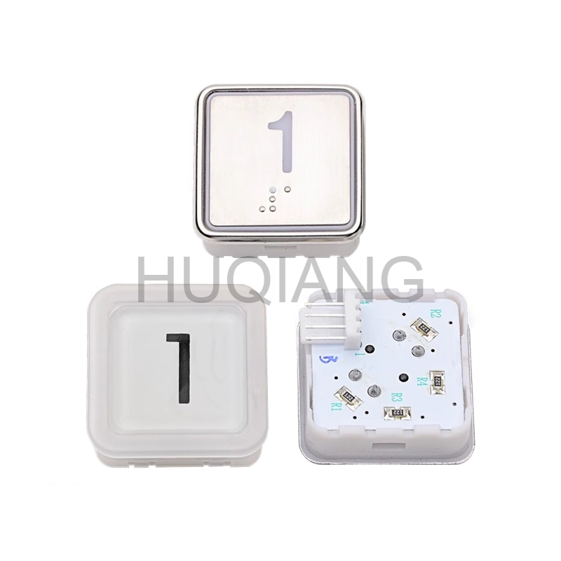 Elevator Parts Elevator Push Button Square Push Button BS34C for OTIS ...