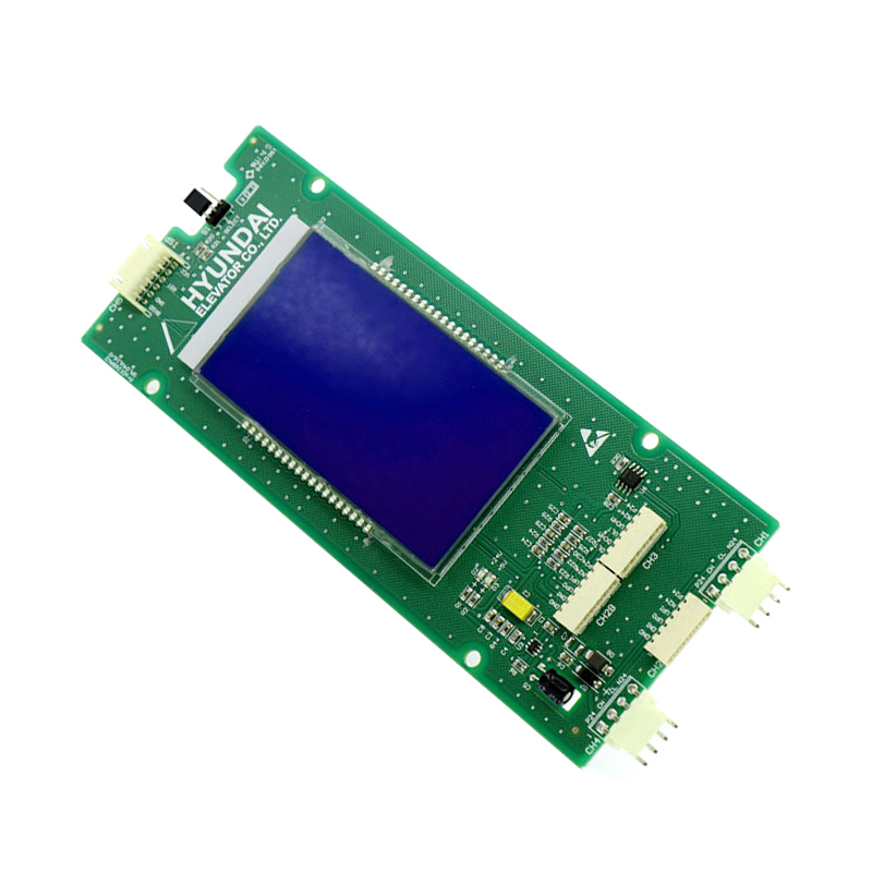 Hyundai Lift Parts Elevator COP LOP LCD Board PCB HIPD-CAN-LCD YA3N434