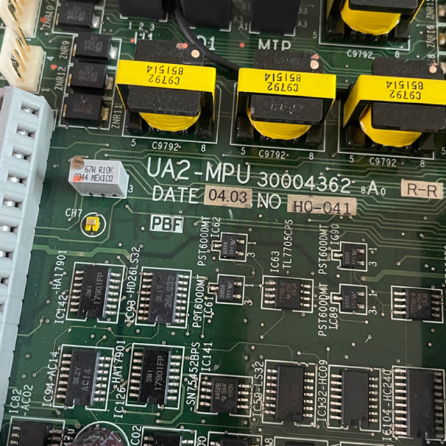 Hitachi Elevator Main Board PCB NPX2 UA2-MPU 30004362-A
