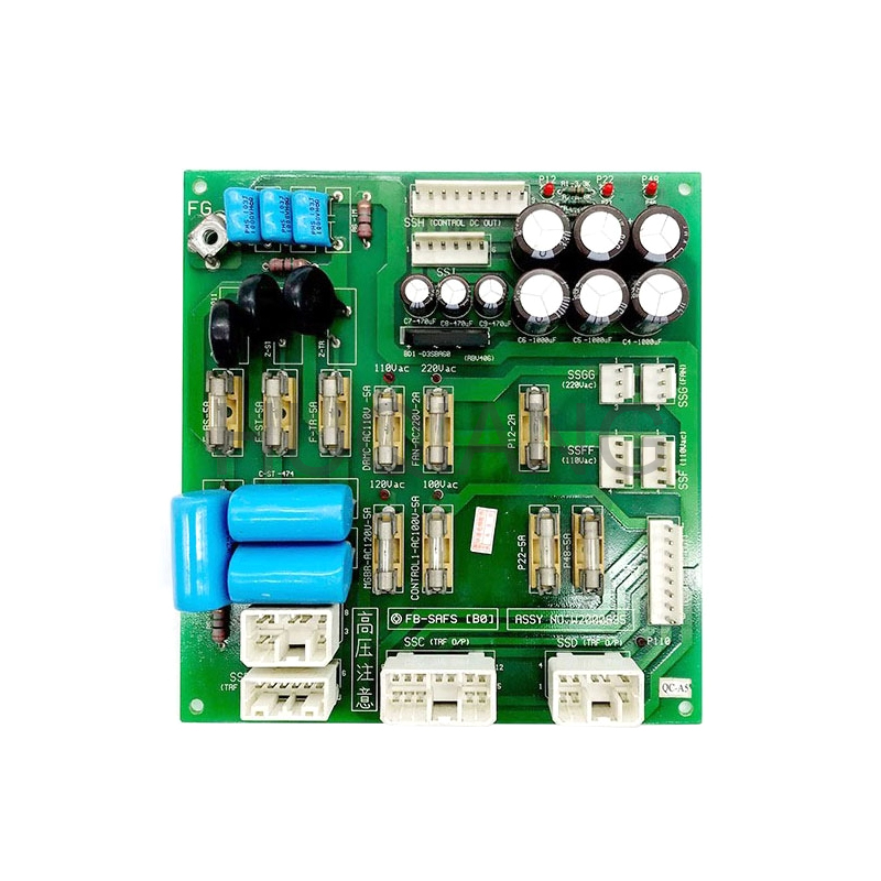 Yungtay Elevator Parts PCB Elevator NTVF Control Cabinet Fuse Board FB-SAFS(B0)W2000695