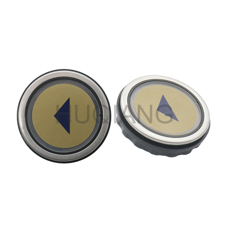Elevator Parts Elevator Push Button D-type Round Push Button D2-CL 5400