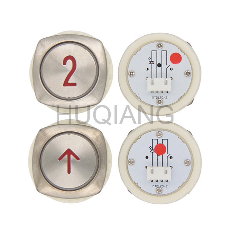 Elevator Parts Elevator Push Button Round Push Button MTD170 MTD172 ...
