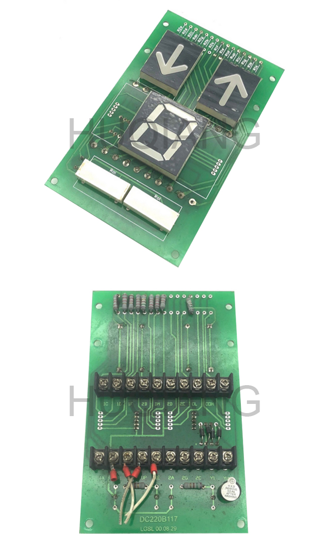 Lift Parts PCB Elevator Car Display Board DX250B107 DC220B117