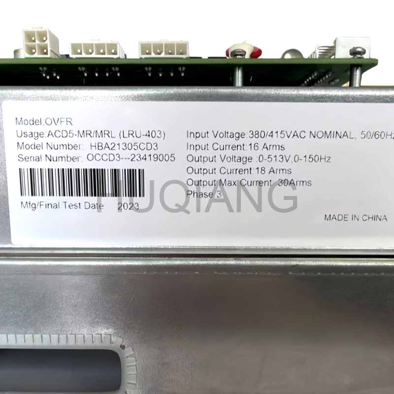 Elevator Parts Elevator Inverter OVFR04 ACD5-MR LRU-403 HCA HBA21305W2 ...