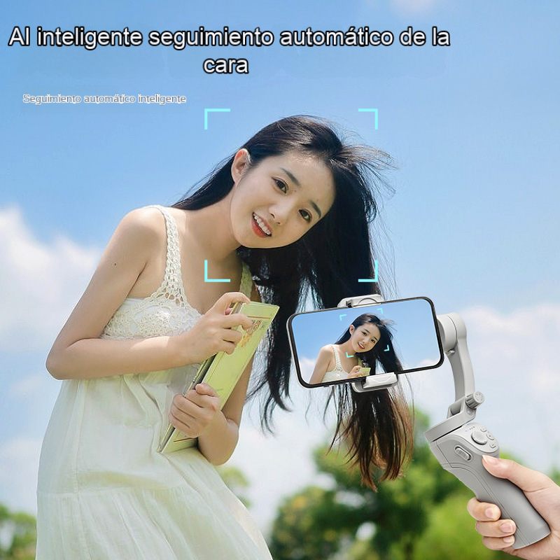 Estabilizador de mano para teléfono de tres ejes