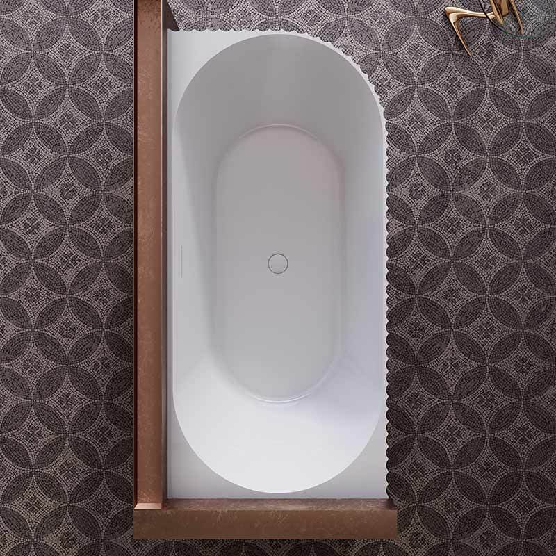 Wholesale High End Quality Acrylic Freestanding Fluted Bathtub TW-7123R ...