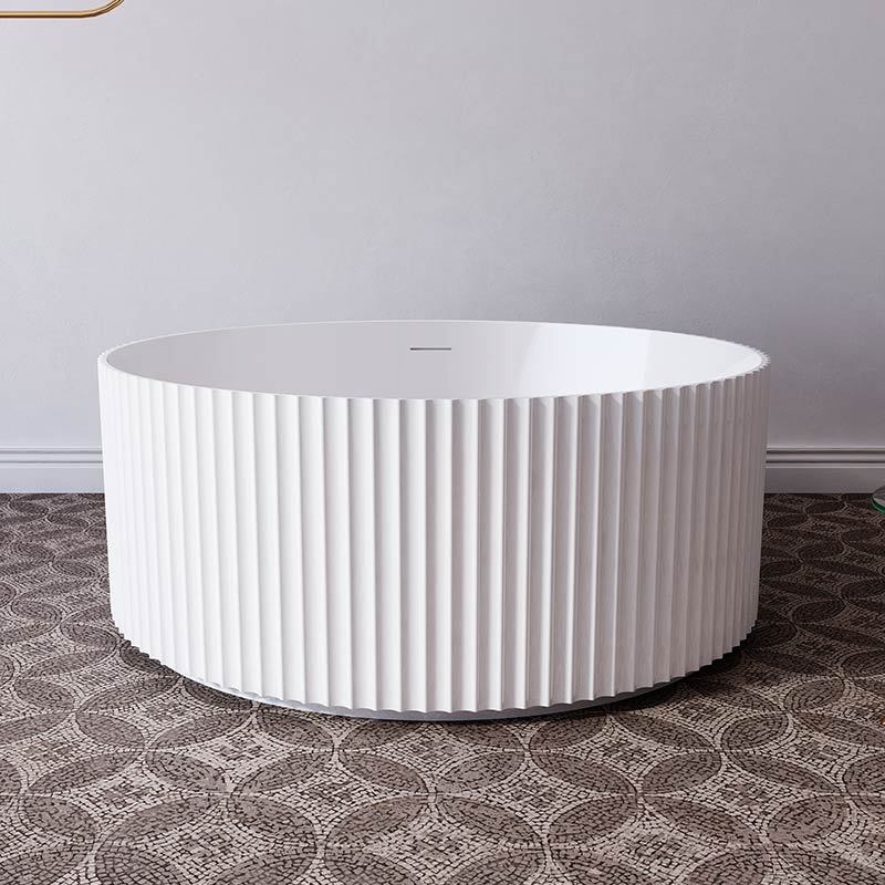 Factory Wholesale Acrylic Fluted Bathtub TW-7129 | T&W