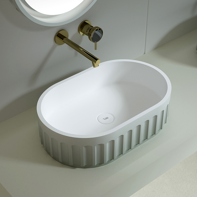 Factory Supply Quality Assurance Gradient Color Solid Surface Counter ...