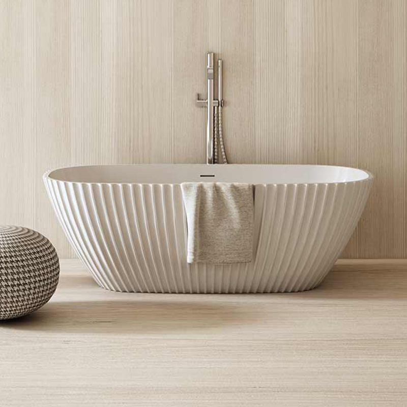 Factory Wholesale Freestanding Fluted Bathtub MR-88872 | T&W