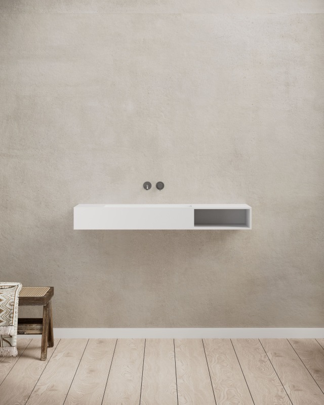 T&W 47.5" Wall-Mount Solid Surface Basin TW-G283 OEM