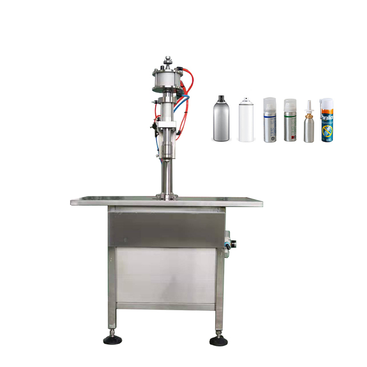 Pharmec Aerosol Can Filling Machine | Automatic Spray Can Filling ...