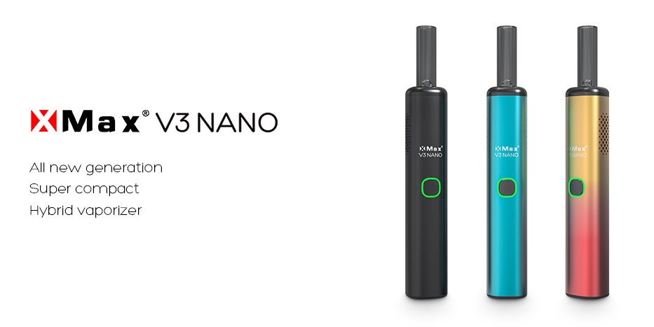 XMax V3 NANO: Streamlined Excellence in Dry Herb Vaping | XMax Vaporizer
