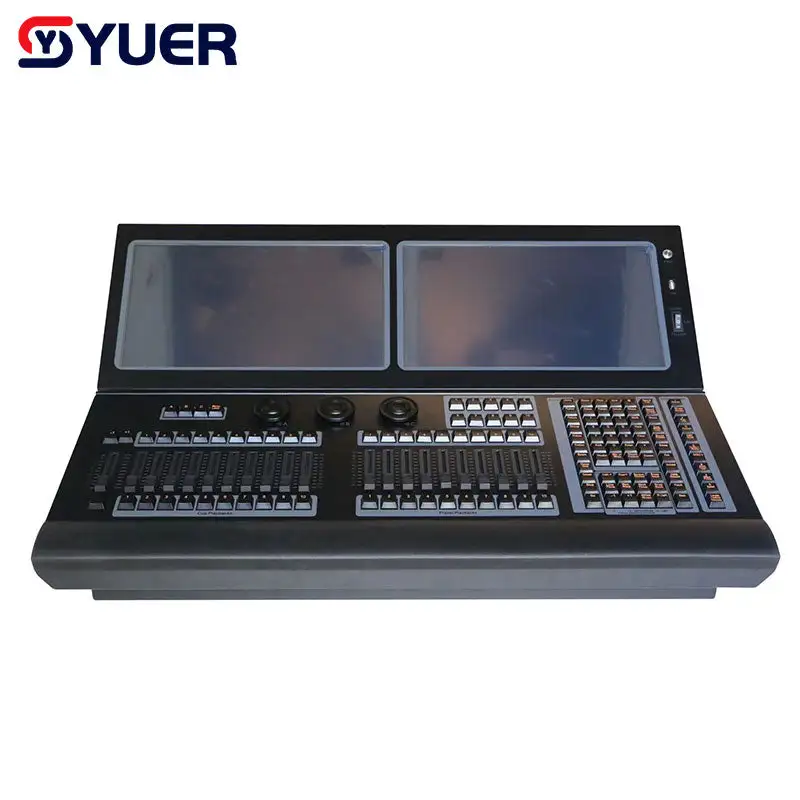 YUER Double Touchable Screen Touch Tiger Stage Light Console DMX512 ...
