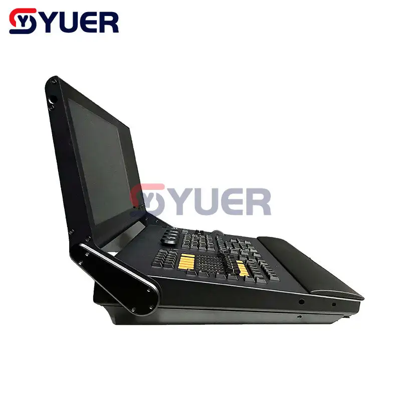 YUER RGB Backlighting Motorized Putter DMX Controller Light Console ...