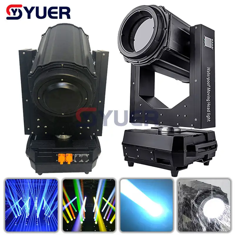 YUER Waterproof Moving Head 260W 9R Outdoor Beam Moving Head Light Sky ...