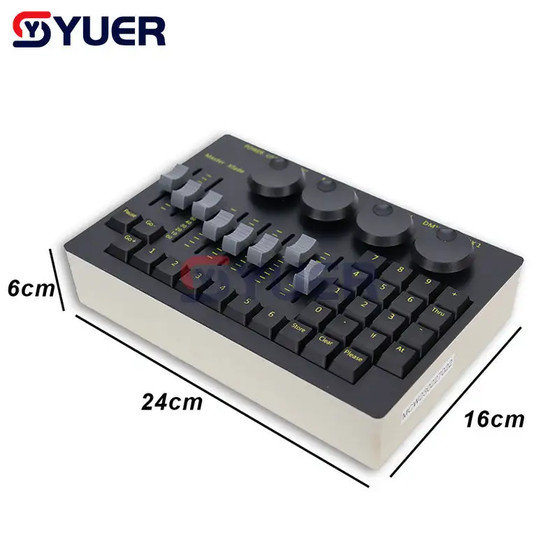 YUER Mini Command Wing Stage Effect Light Controller Console With ...