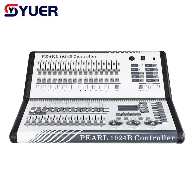 YUER Professional Stage Controller DMX Mini Pearl 1024B Controller ...