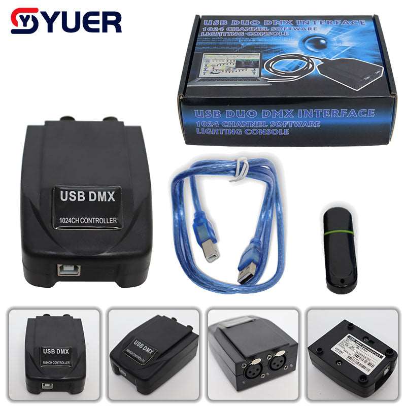 YUER Stage Lighting Controller Orignal Martin Light Jockey USB 2.95 DMX ...